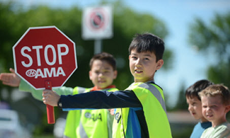 AMA School Safety Patrollers Honoured for Leadership at the Crosswalk | AMA