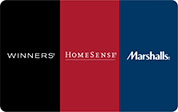 Winners, HomeSense & Marshalls Gift Card | AMA Rewards
