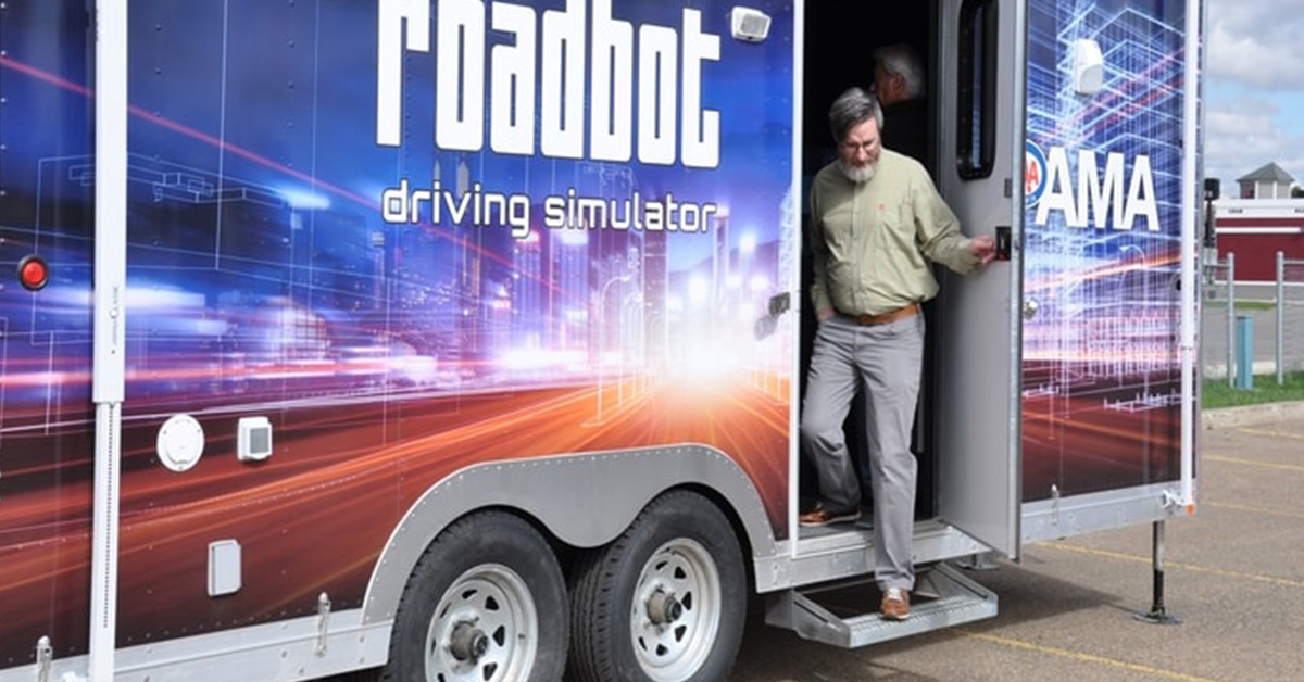 Roadbot Virtual Driving Simulator |AMA